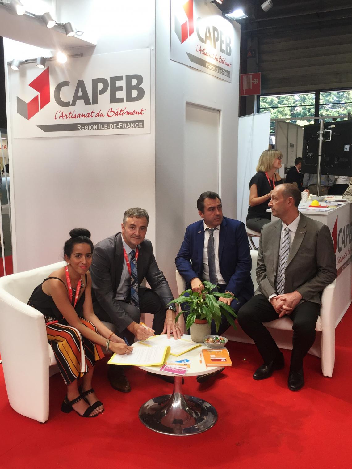 La CAPEB Ile-de-France était au Bâtiment Artisanal tient Salon ・ CAPEB