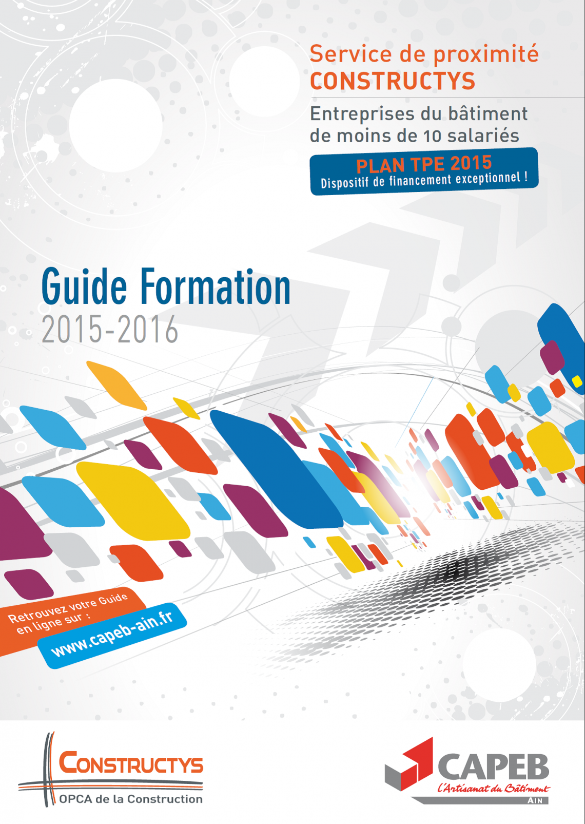 Nouveau Guide des formations 2015 / 2016 ・ CAPEB