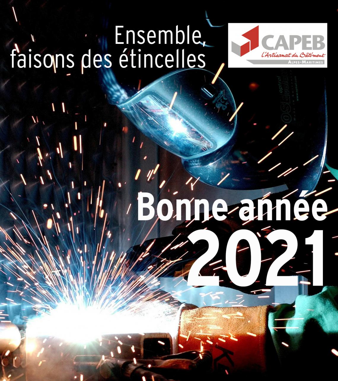 Meilleurs vœux 2021 ! ・ CAPEB