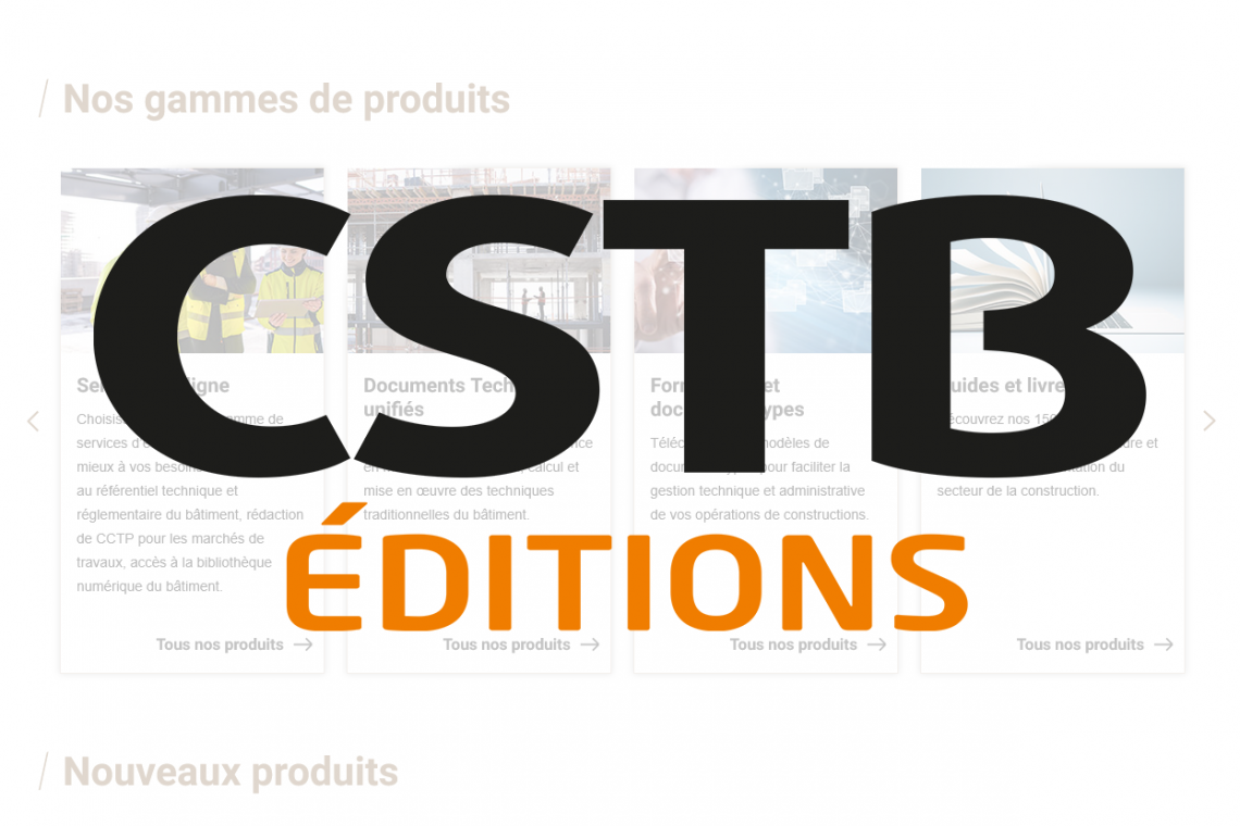 Partenariat CSTB : commandez vos guides et DTU au tarif CAPEB ! ・ CAPEB