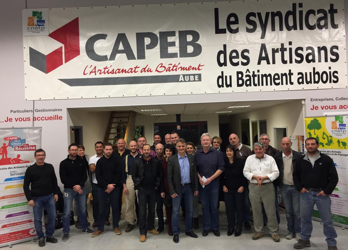 La CAPEB de l’Aube renouvelle son bureau ・ CAPEB