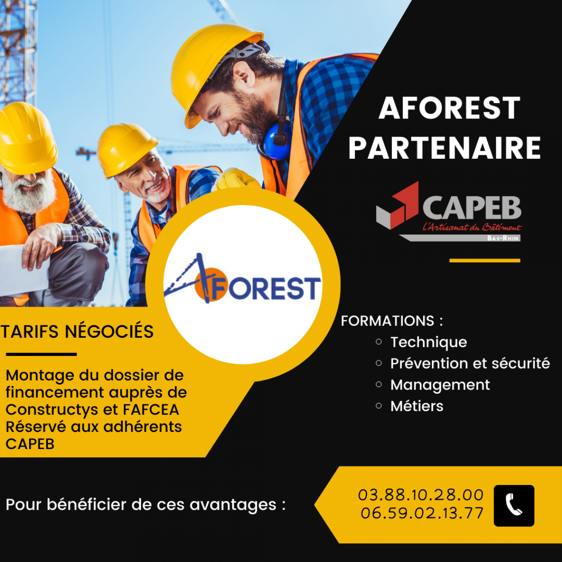 AFOREST PARTENAIRE CAPEB ・ CAPEB