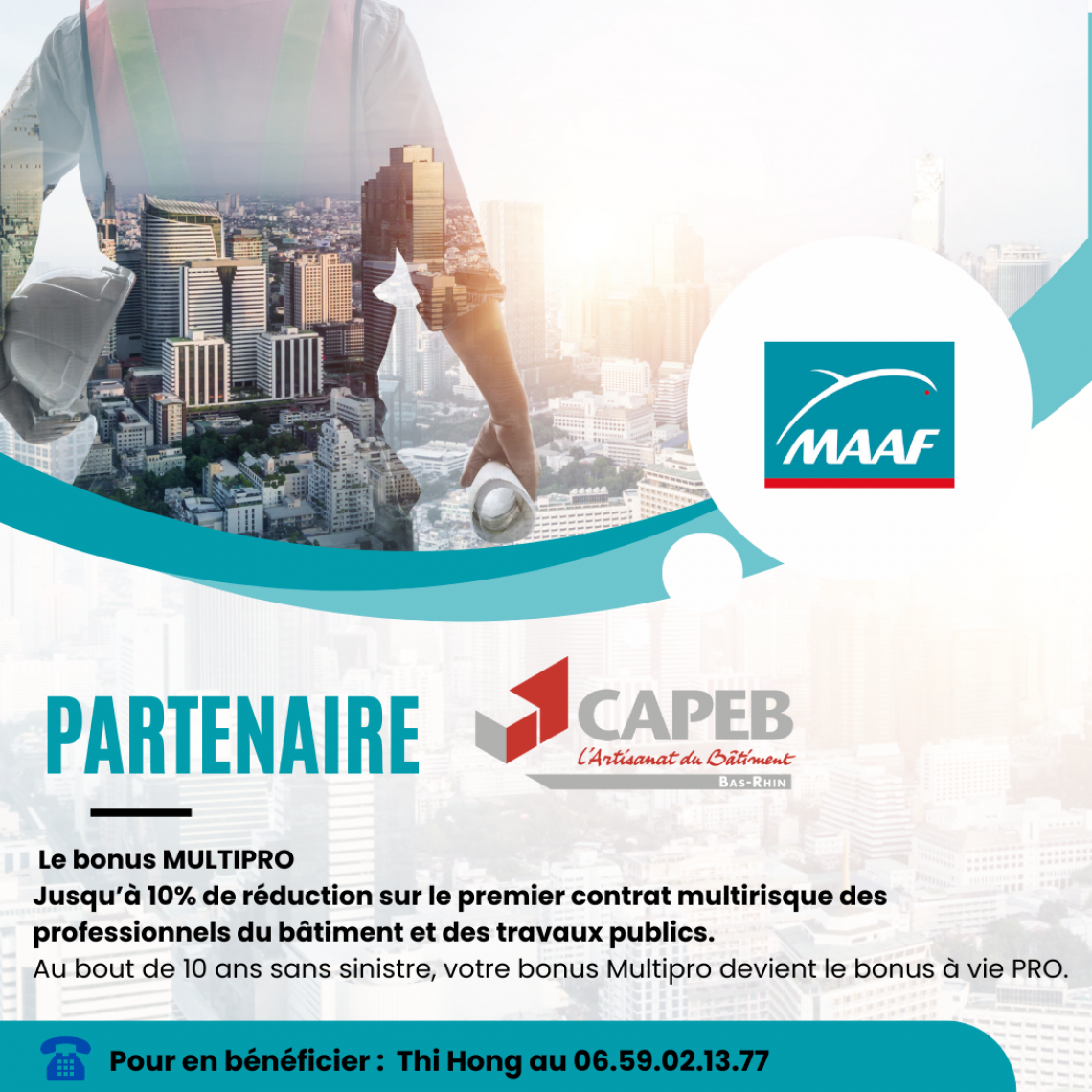 PARTENAIRE MAAF ・ CAPEB