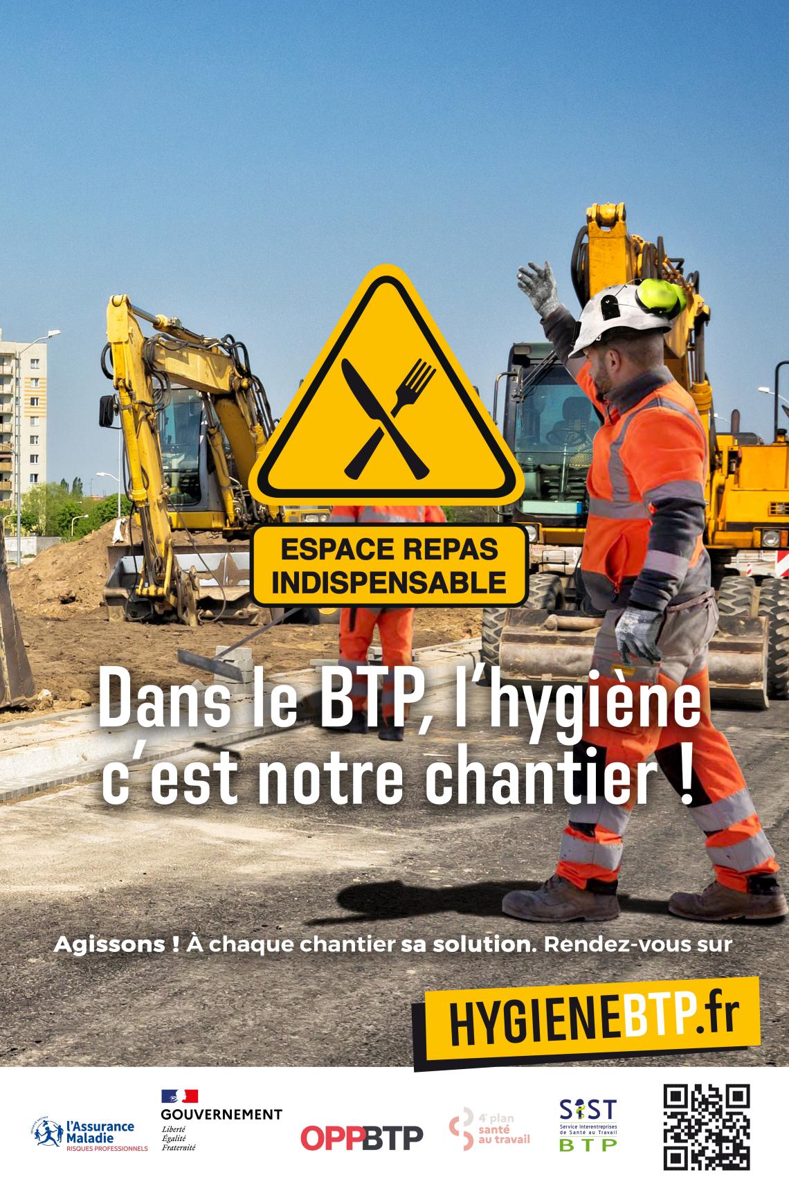 OPPBTP : Dans le BTP, l'hygiène c'est notre chantier ! ・ CAPEB