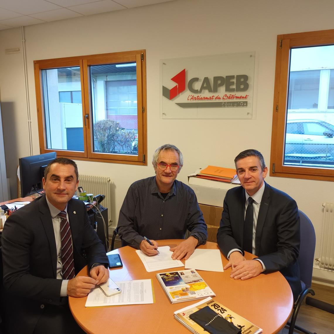 Renouvellement du partenariat Banque Populaire ・ CAPEB