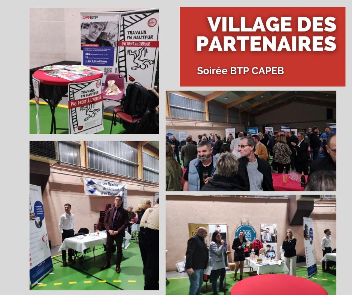 Village partenaires et soirée du BTP ・ CAPEB
