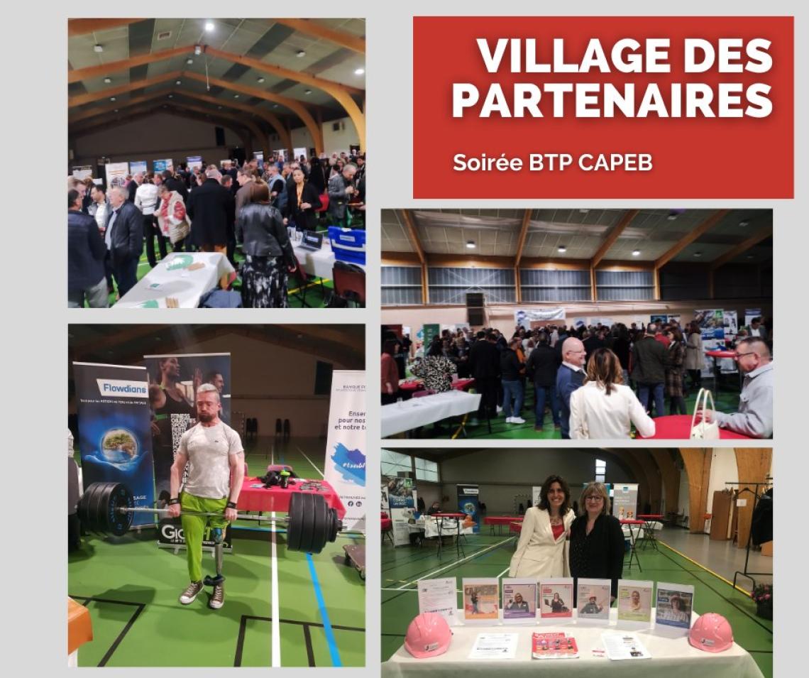 Village partenaires et soirée du BTP ・ CAPEB