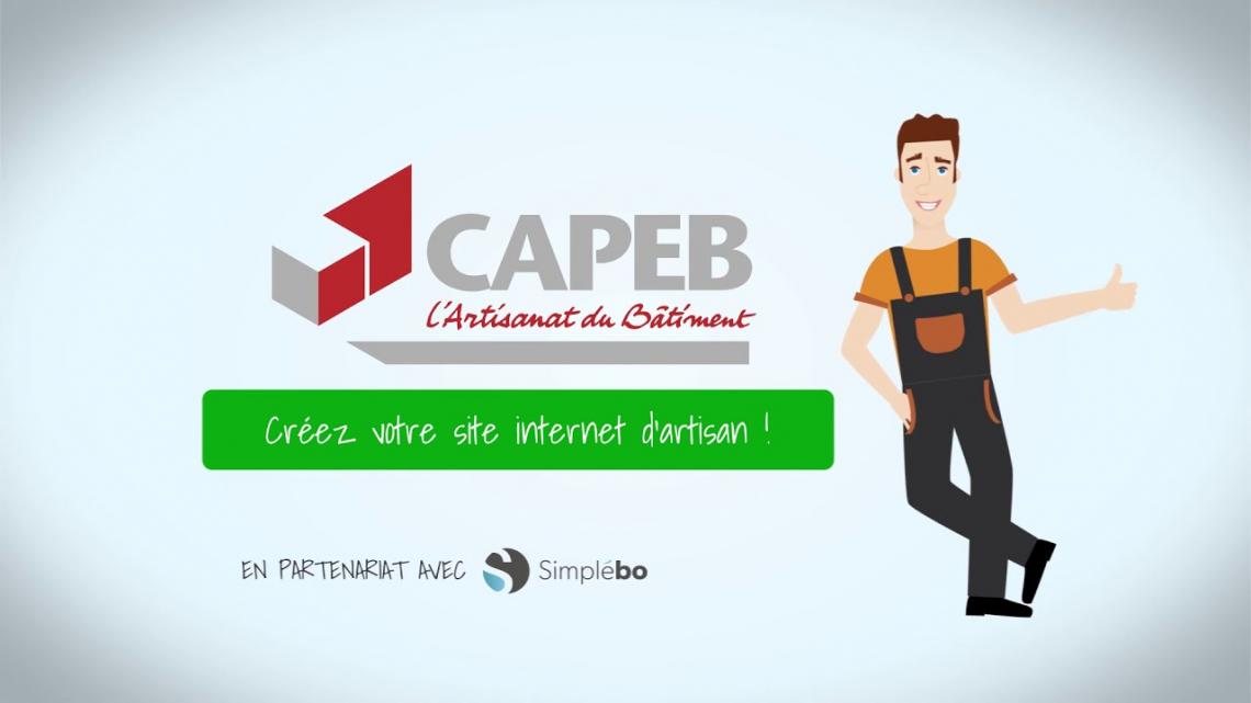 Créer votre site internet en toute sécurité AVEC Simplebo ・ CAPEB