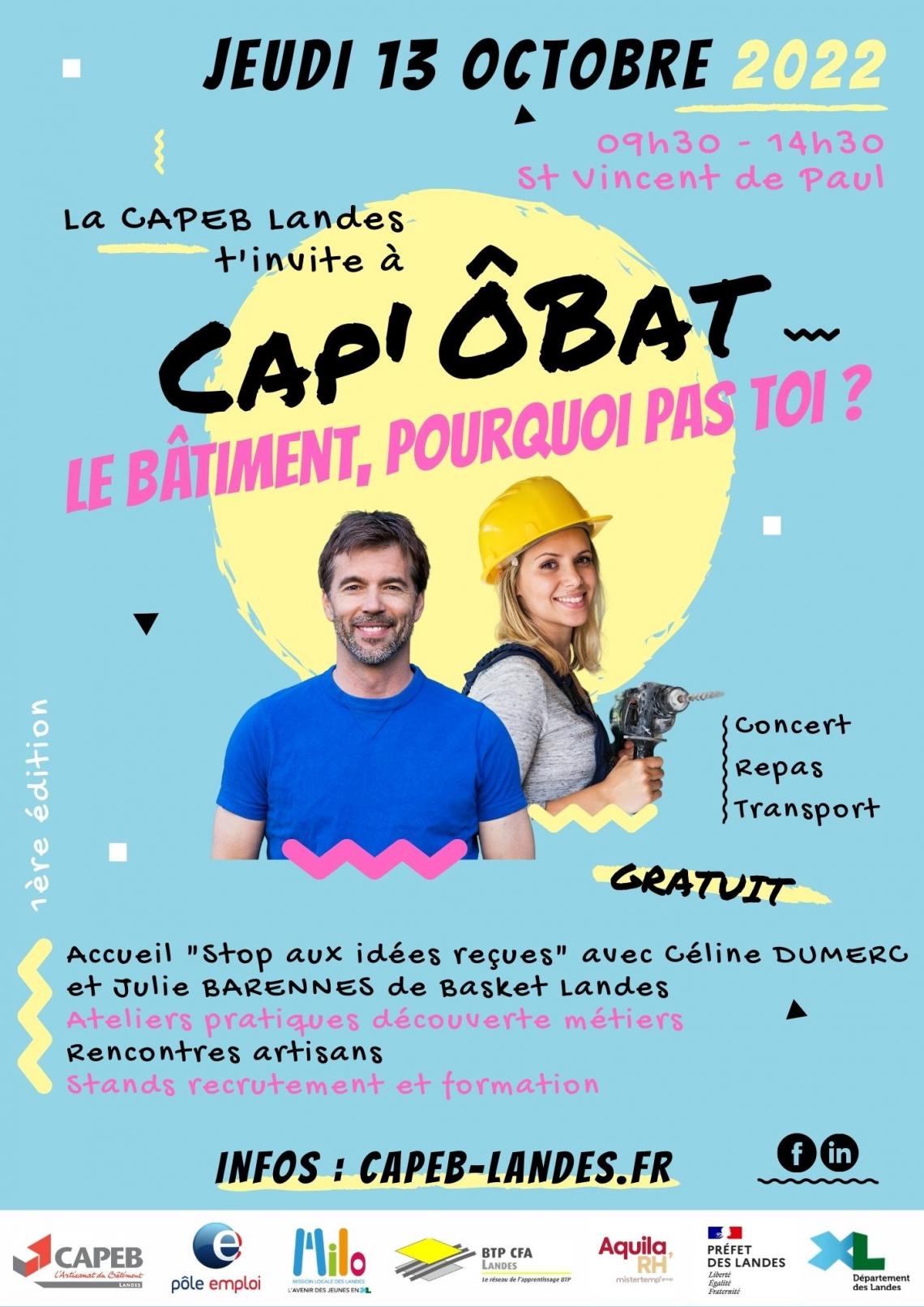 Cap'ÔBat - Le bâtiment, pourquoi pas toi ? ・ CAPEB