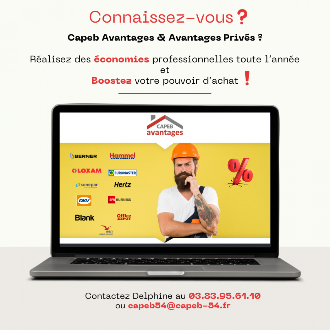 Connaissez-vous CAPEB Avantages & Avantages Privés ? ・ CAPEB