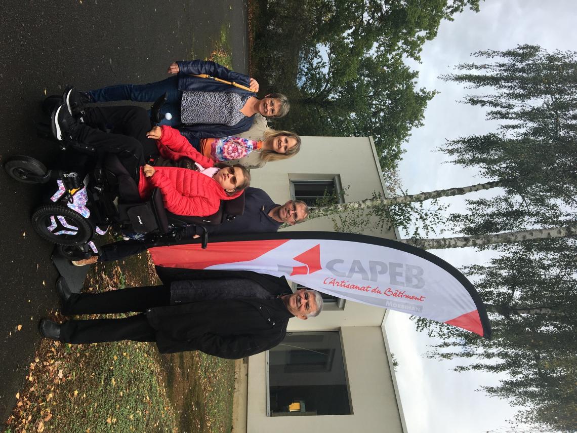 La CAPEB soutient Johanna et son association ・ CAPEB