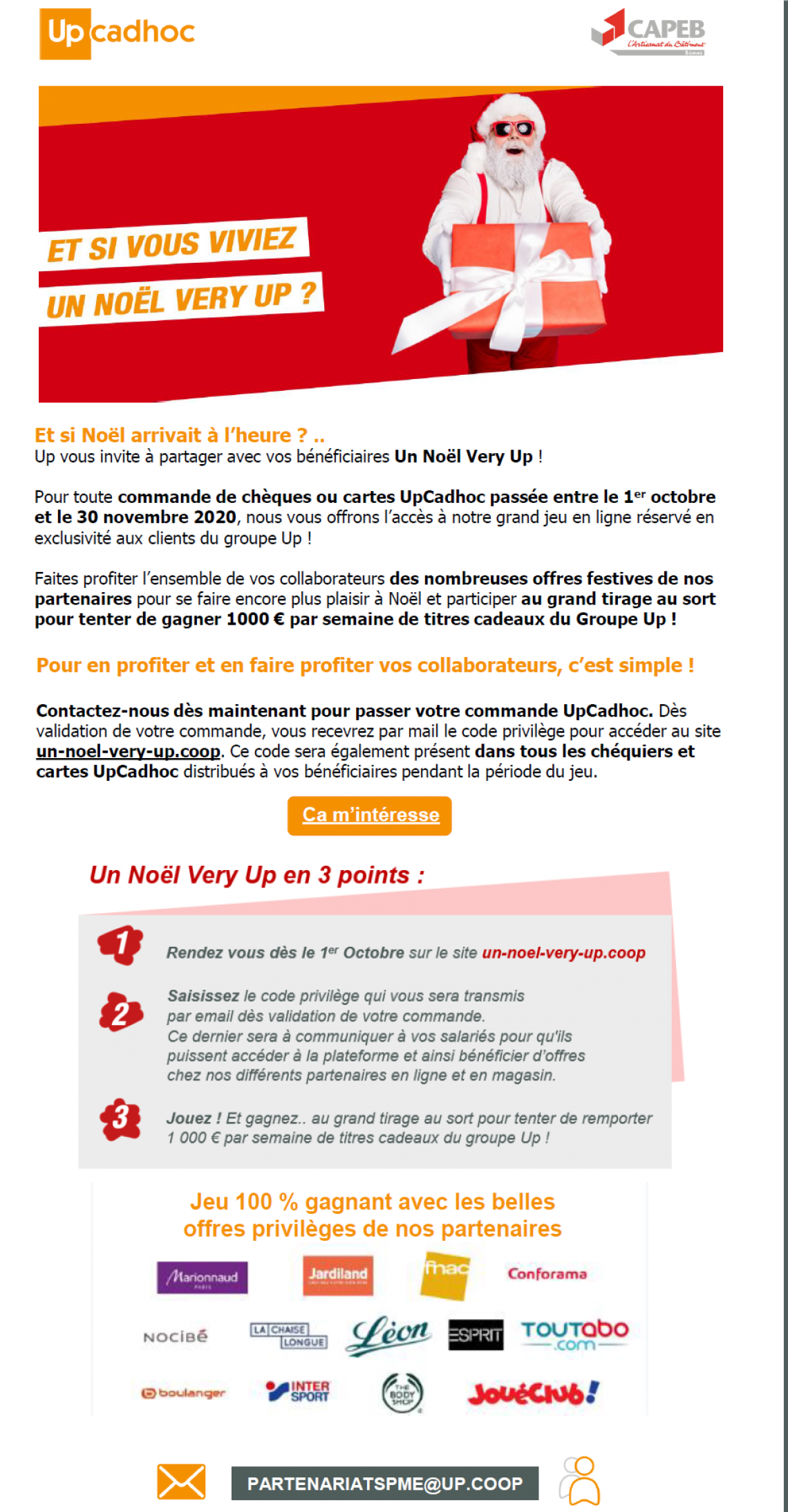PARTENARIAT CAPEB UP CADHOC ・ CAPEB
