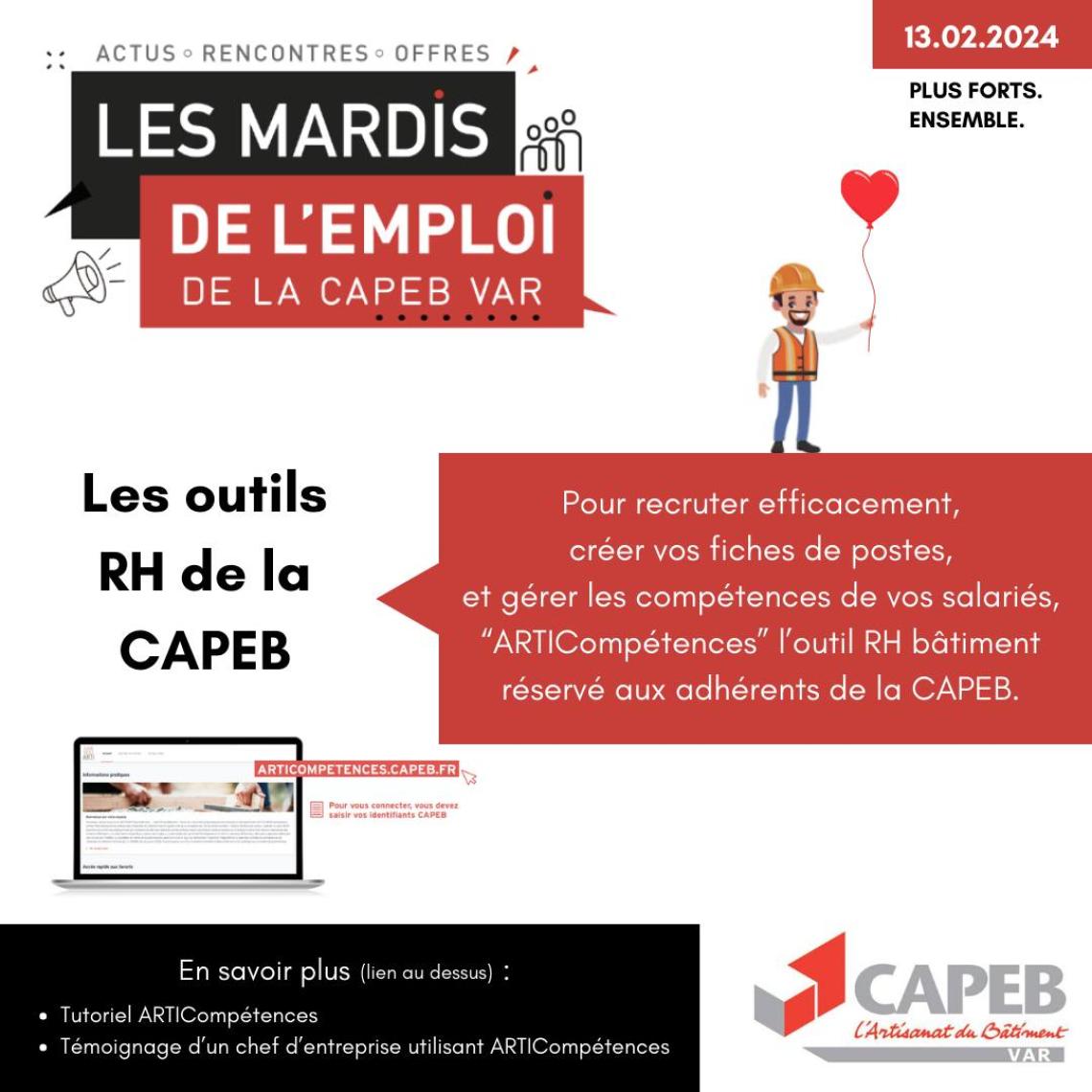 Les outils RH de la CAPEB ・ CAPEB