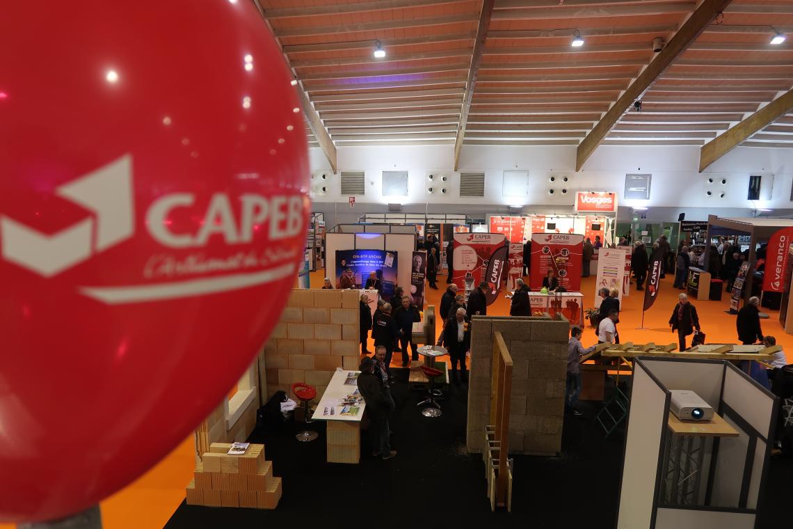 Stand CAPEB au Salon Planète et Energies ・ CAPEB