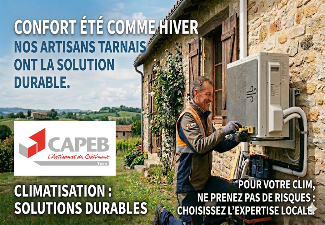 Climatisation : la CAPEB du Tarn accompagne les artisans pour répondre ...