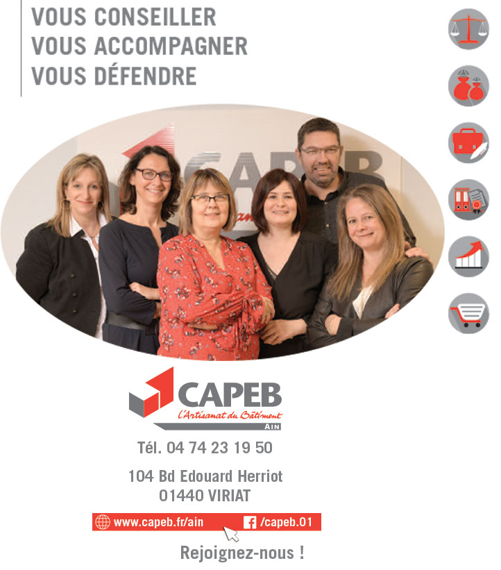 CAPEB ・ Boîte à outils CAPEB de l'Ain