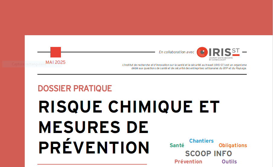 SANTE AU TRAVAIL RISQUE CHIMIQUE ET MESURES DE PREVENTION ・ CAPEB