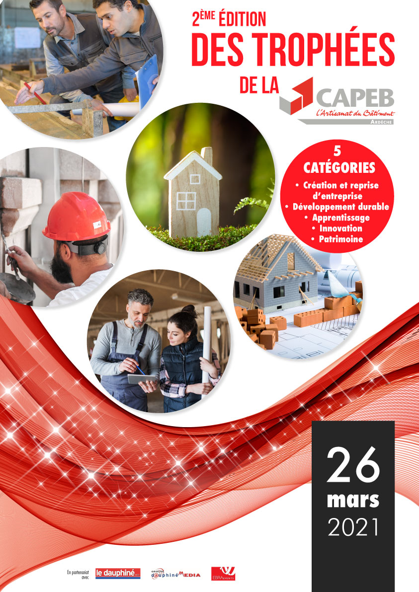TROPHEES DE LA CAPEB : Les candidatures sont ouvertes ・ CAPEB