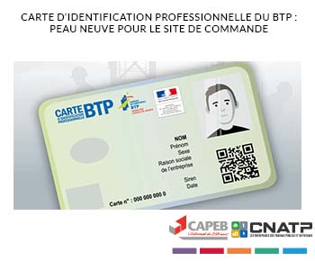 Carte d’identification professionnelle du BTP : peau neuve pour le site ...