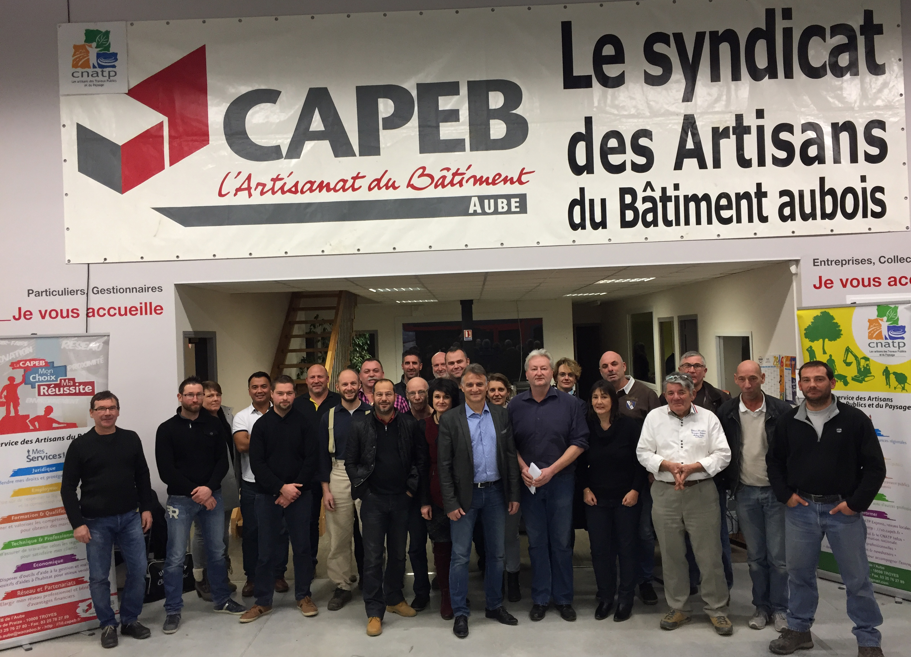 La CAPEB de l’Aube renouvelle son bureau ・ CAPEB