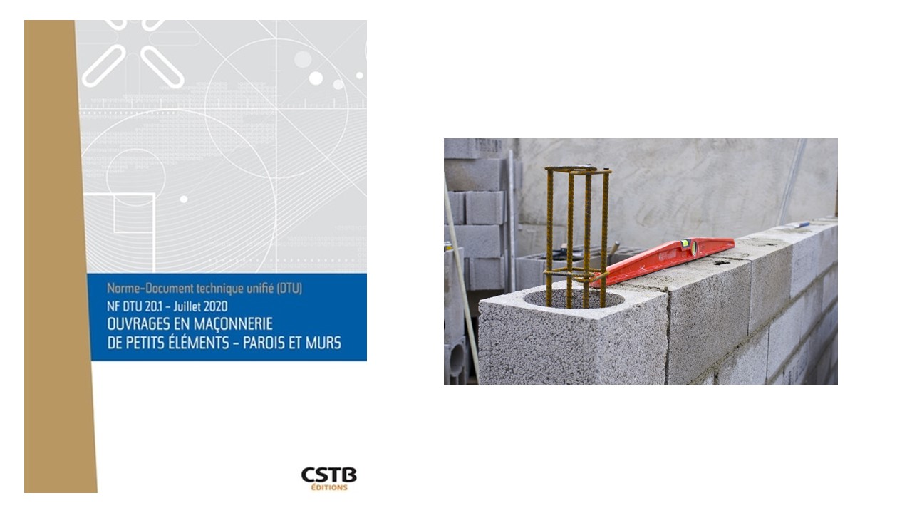 DU NF DTU 20.1 concernant les travaux d'exécution de parois et murs de ...