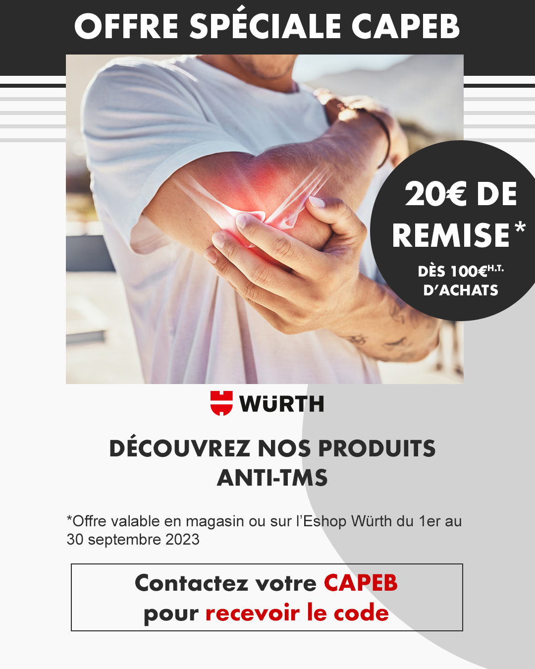 Würth France : Les troubles musculo squelettiques (TMS) ・ CAPEB