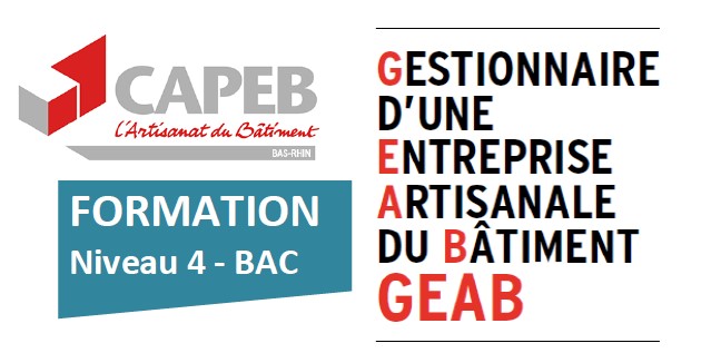 Formation Niveau 4 _ BAC _ GEAB ・ CAPEB