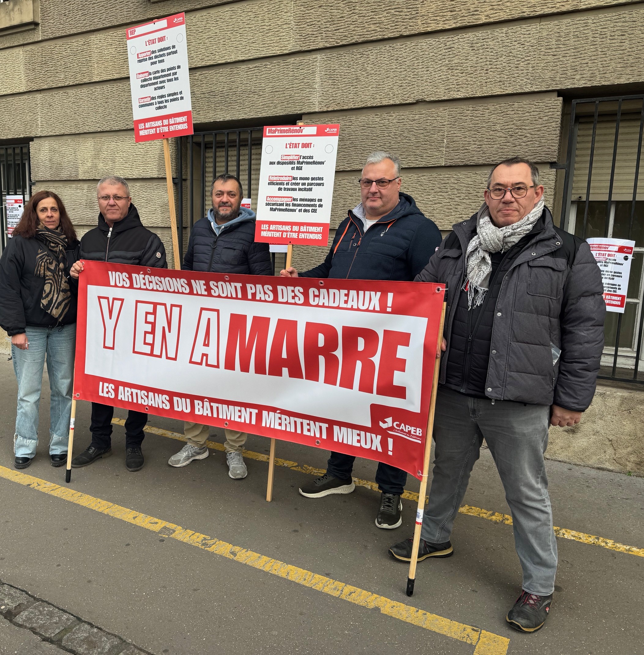 Retour en images – Mobilisation CAPEB Bas-Rhin ・ CAPEB