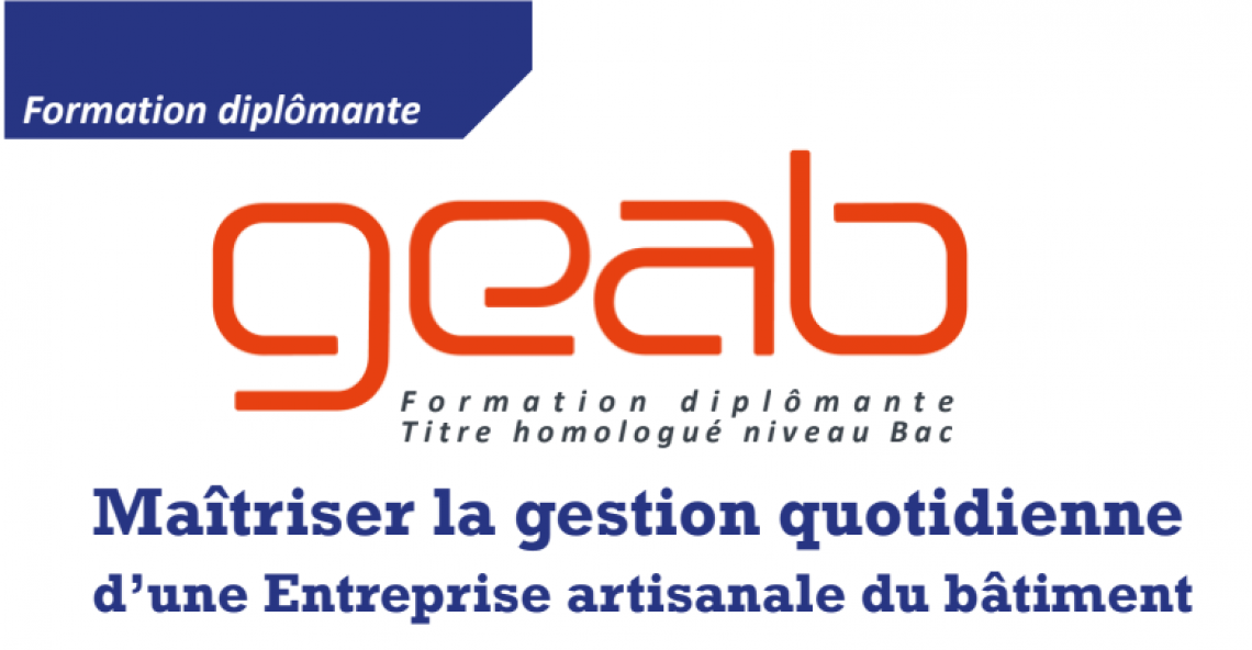 Réunion d'information GEAB ・ CAPEB