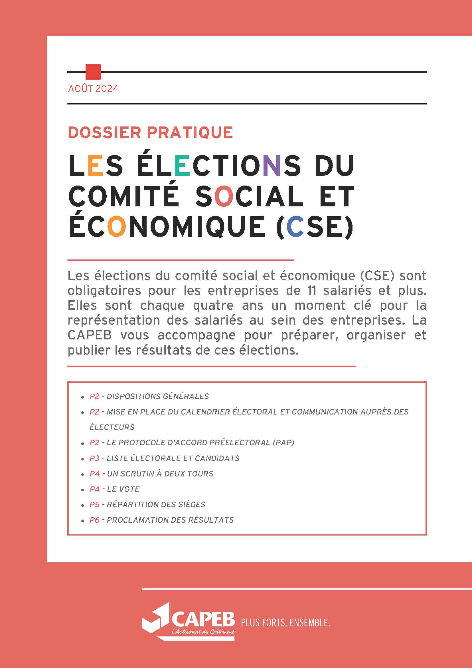 Dossier pratique : Les élections du comité social et économique (CSE ...