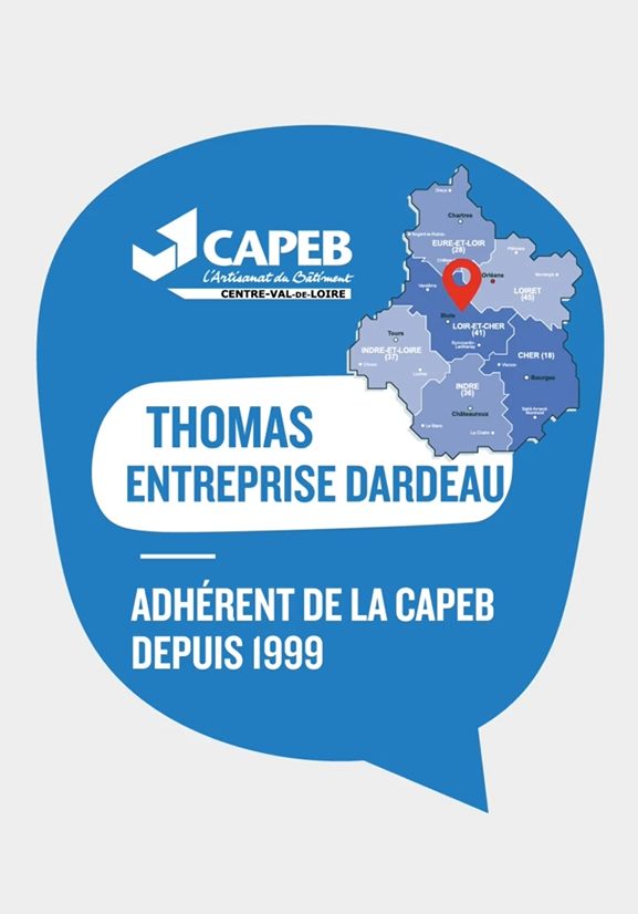 Héros du quotidien : Thomas DARDEAU, gérant de l’entreprise DARDEAU ・ CAPEB