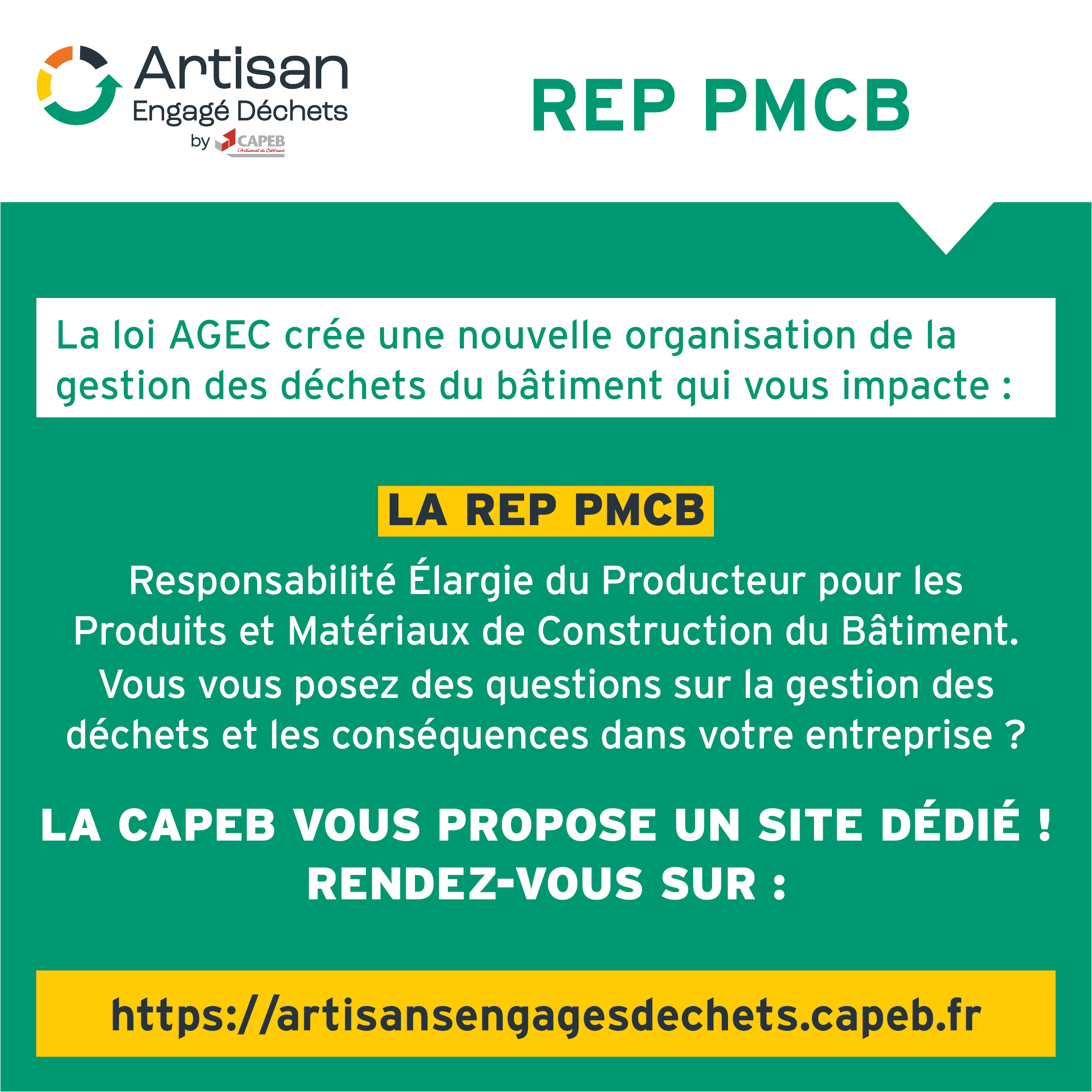 La REP c'est quoi ? ・ CAPEB