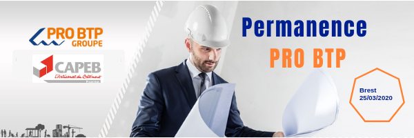 Permanence PRO BTP - Annulé ・ CAPEB