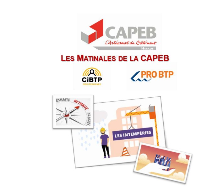 LES MATINALES DE LA CAPEB ・ CAPEB