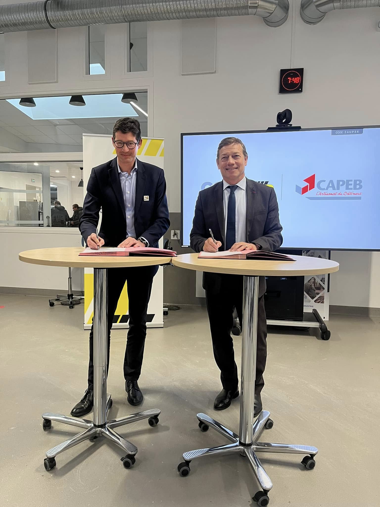 Renouvellement de la convention de partenariat entre la CAPEB et le CCCA-BTP : un engagement ...