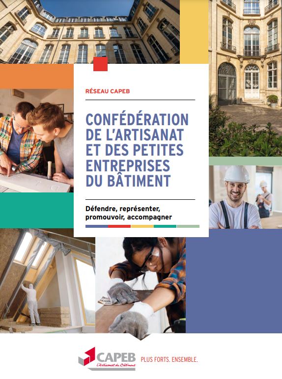 La CAPEB publie sa nouvelle plaquette ・ CAPEB