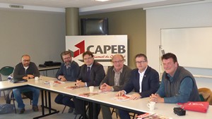 Rencontre avec les députés de la MANCHE / Vendredi 8 décembre à la CAPEB Manche ・ CAPEB