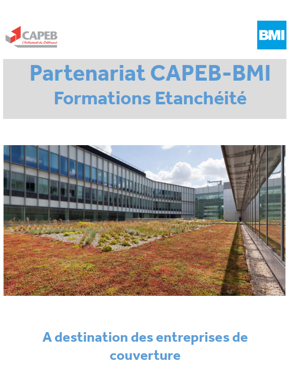 Formations étanchéité à destination des couvreurs ・ CAPEB