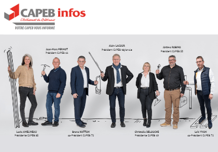 CAPEB Infos - L'actu du mois de janvier ・ CAPEB