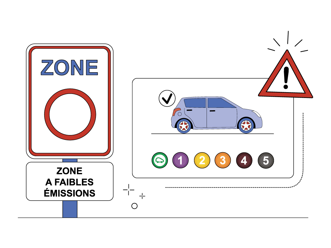 ZFE - La vignette CRIT'AIR obligatoire à Nantes et Angers ・ CAPEB