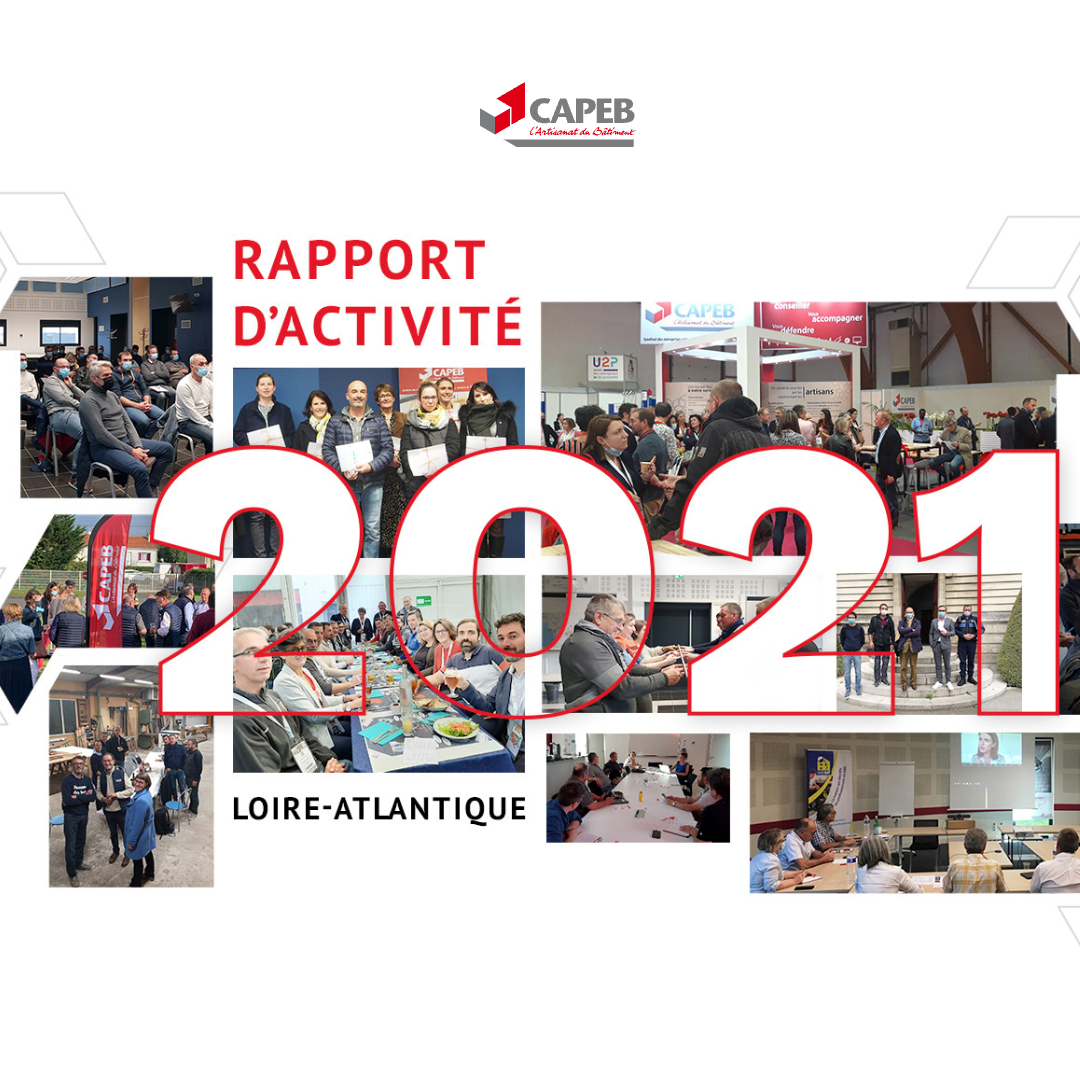 Rapport d'activité 2021 en ligne ・ CAPEB