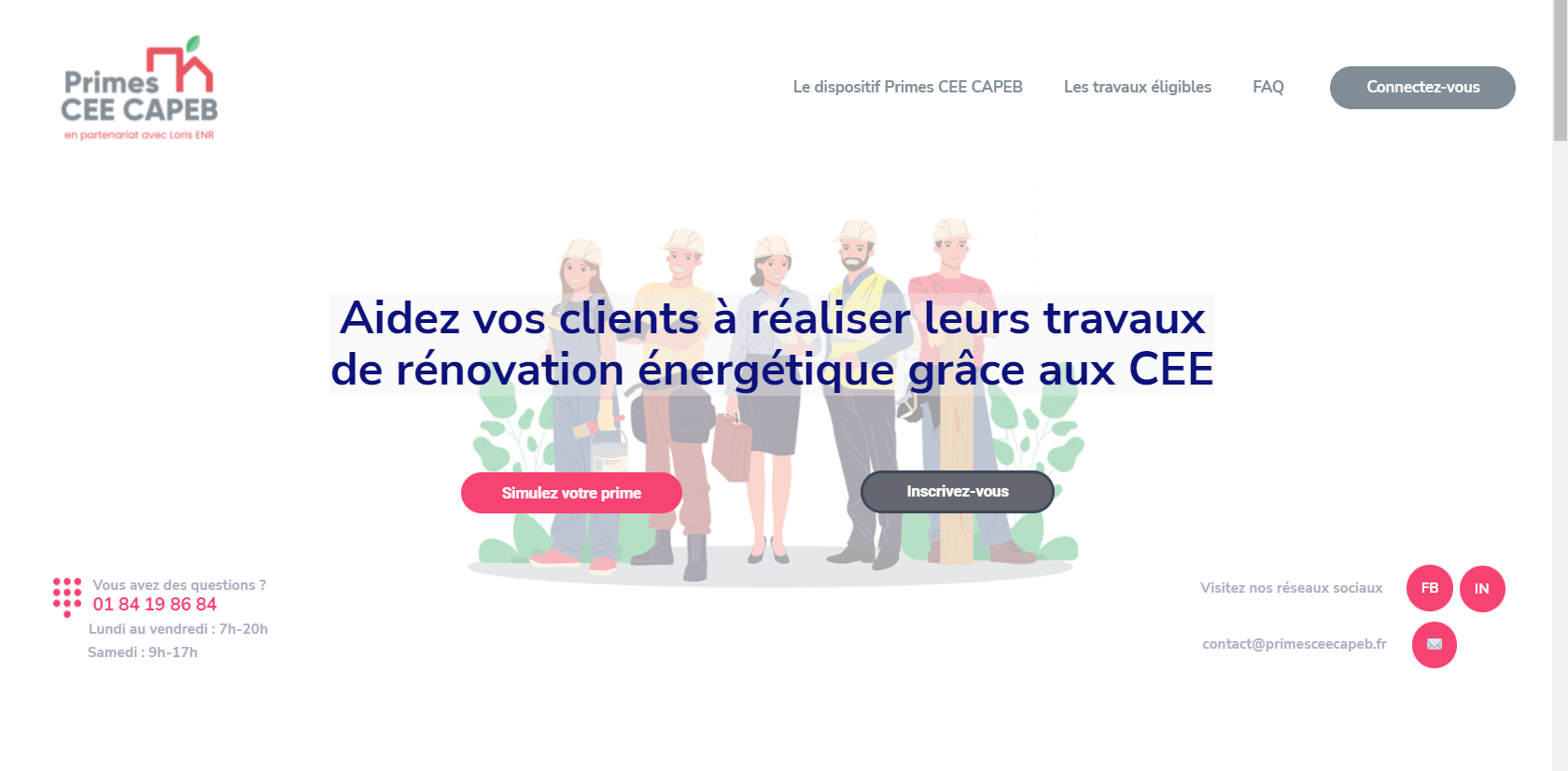 Les partenaires CEE Capeb ・ CAPEB