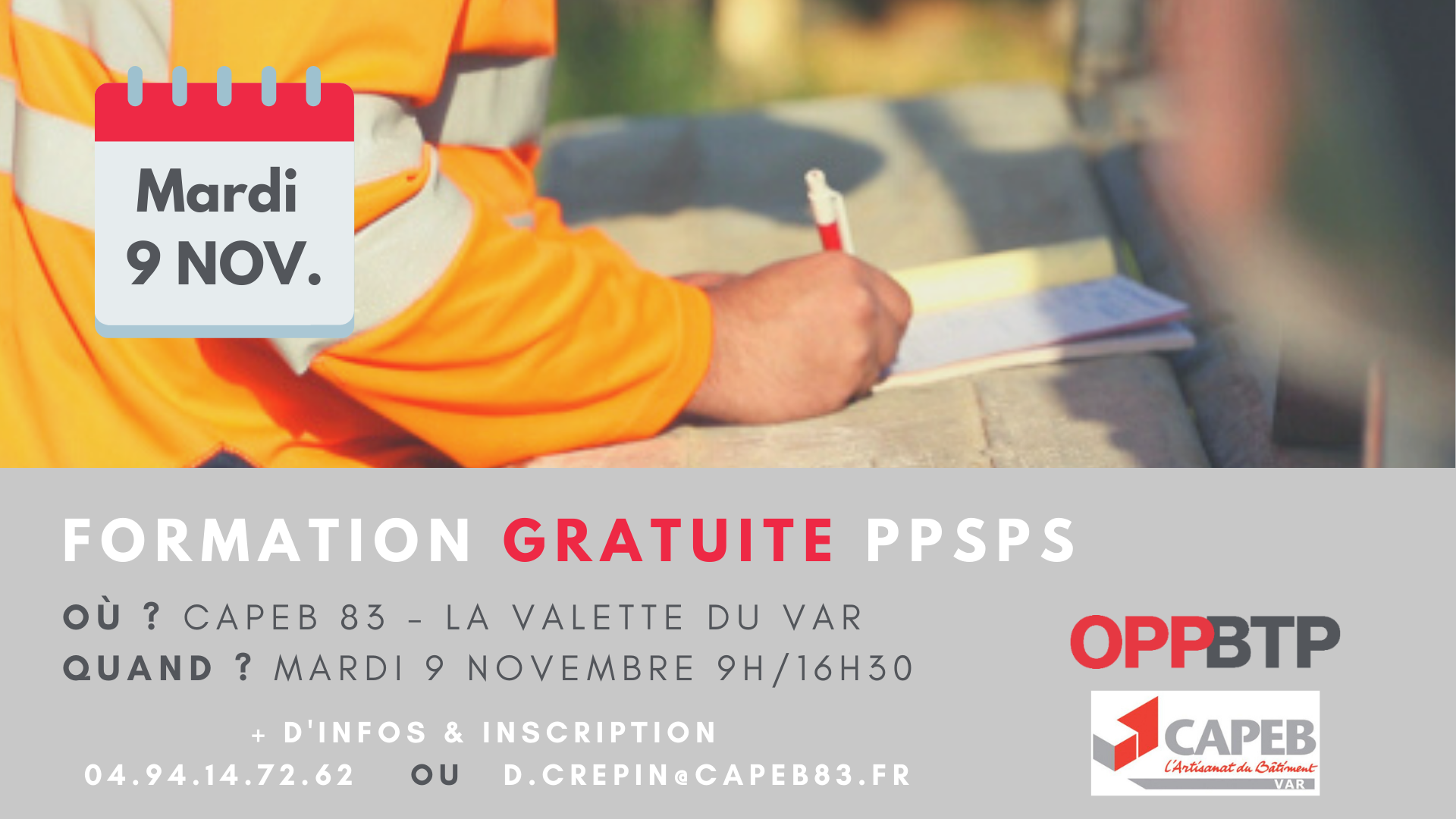 Réalisez GRATUITEMENT votre PPSPS ・ CAPEB
