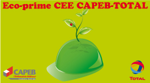 Découvrez l'Eco-Prime CEE CAPEB-TOTAL! ・ CAPEB